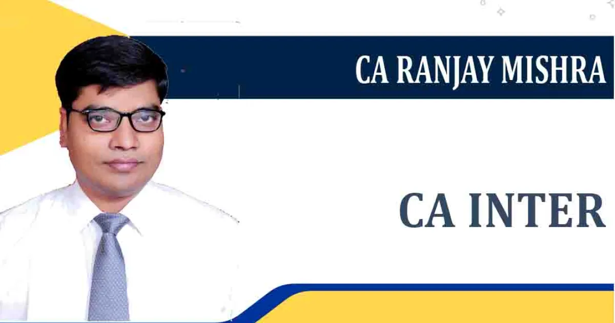 CA Inter Adv. Accounting Online Course By CA Ranjay Mishra - Lecturewala